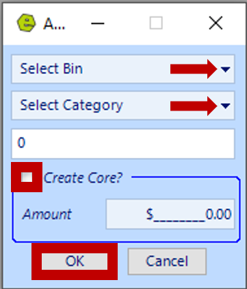 Creating a Parts Purchase Order