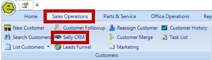 Selly CRM Login