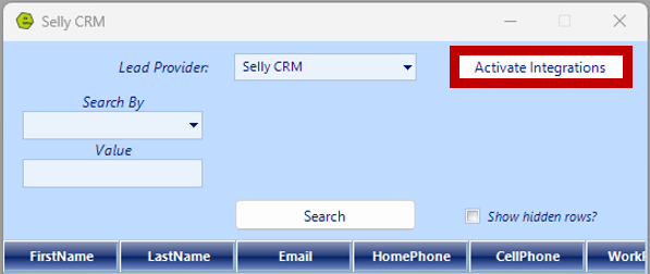 Selly CRM Login